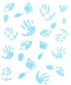 Baby Boy Hands & Feet - Baby Stickers - 2 Sheets – Country Croppers