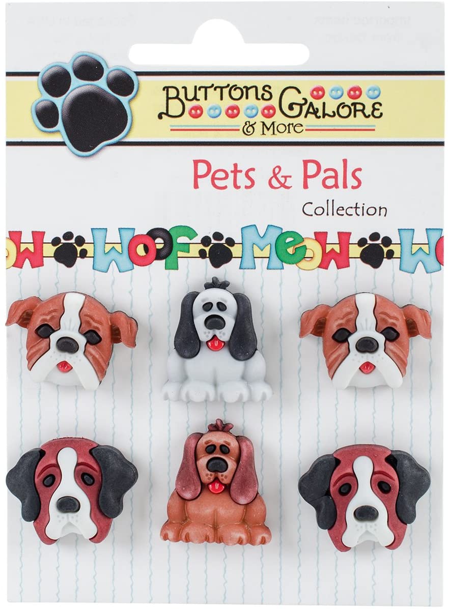 Dog Days Dog Theme Buttons – Country Croppers