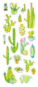 Large Cacti Sticker Sheet - 19 Pieces – Country Croppers
