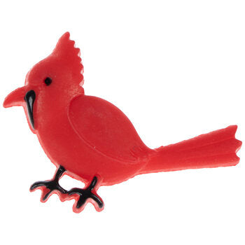 Cardinals Bird Buttons Set - 6 Pieces – Country Croppers