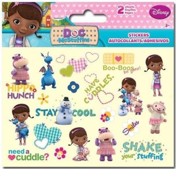 Doc Mcstuffins Mini Stickers - 2 Sheets – Country Croppers