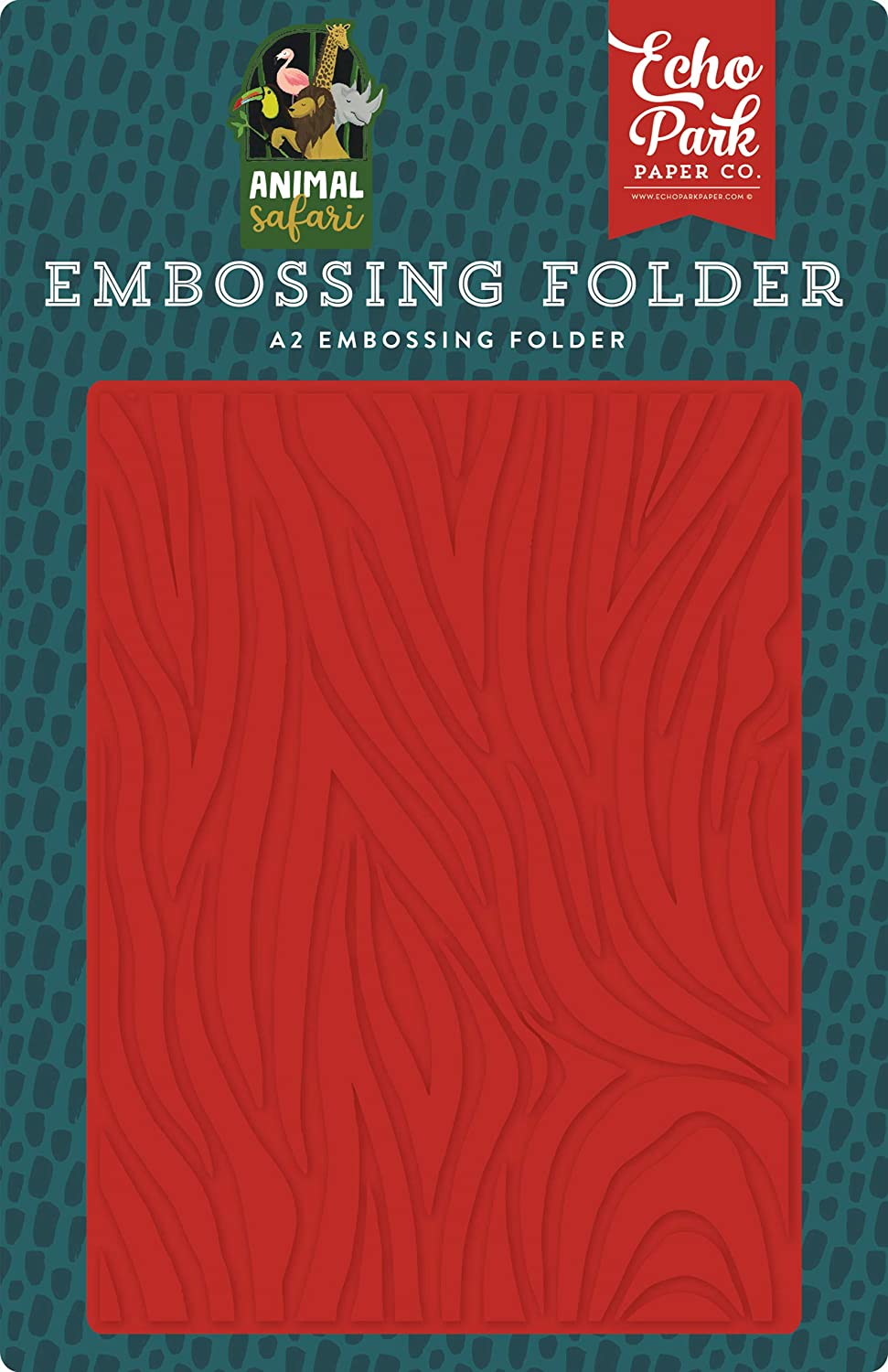 Animal Safari ZebraPrint Background Embossing Folder – Country Croppers