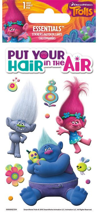 Dreamworks Trolls 3d Essentials Stickers – Country Croppers