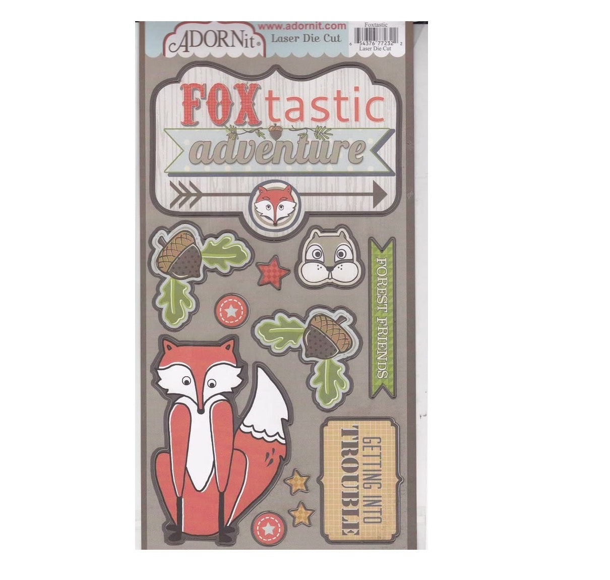Foxtastic Adornit Laser Die Cut Punchouts – Country Croppers