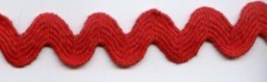 Red Cotton RIC Rac Ribbon - Jumbo Size – Country Croppers