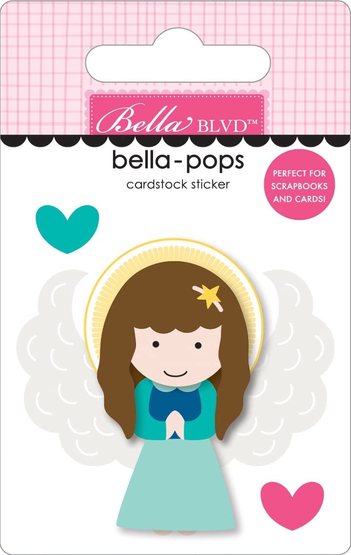 Angel - Let us Adore Him Bella Pop 3d Sticker – Country Croppers