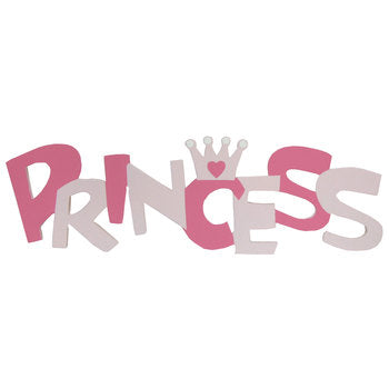 Pink Princess Wooden Sign Wall Decor – Country Croppers