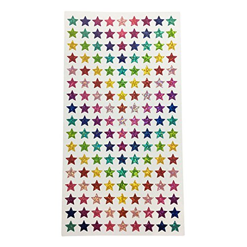 Mini Holographic Colored Star Stickers - 306pc – Country Croppers