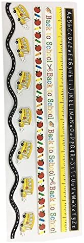 Back to School Puffy 3d Border Stickers – Country Croppers