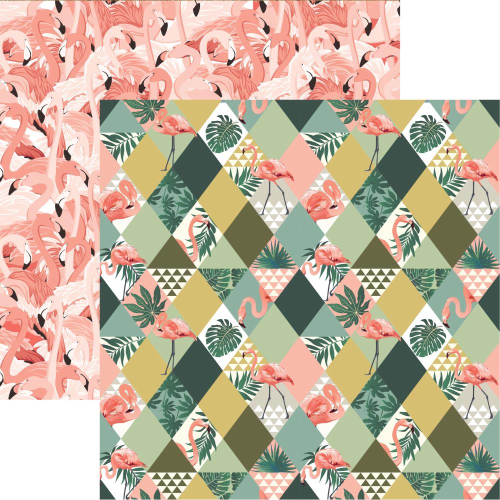 Pretty in Pink- Florida - 12X12 Travel Scrapbook Papers – Country Croppers