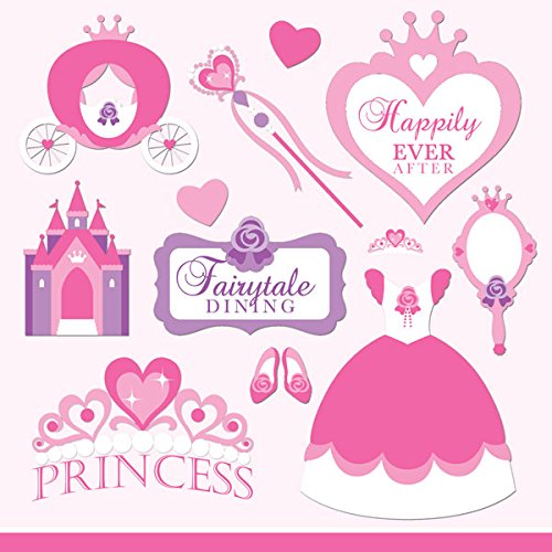12x12 Pink Princess Cardstock Stickers Set – Country Croppers