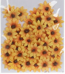 Mini Sunflower Paper Flowers - 48pc – Country Croppers