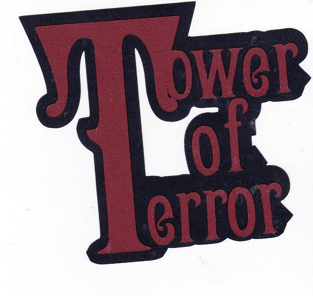 Disney's Tower of Terror Paper Piecing Title – Country Croppers